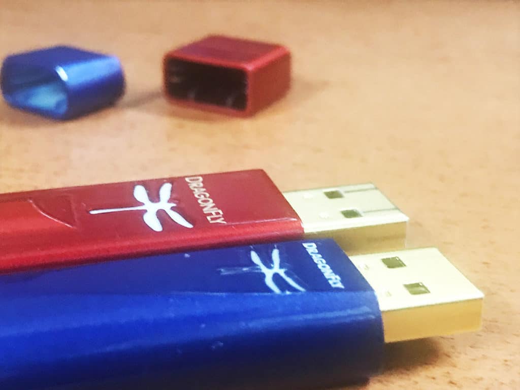 Audioquest Dragonfly Cobalt vs Dragonfly Red Comparison | MajorHiFi