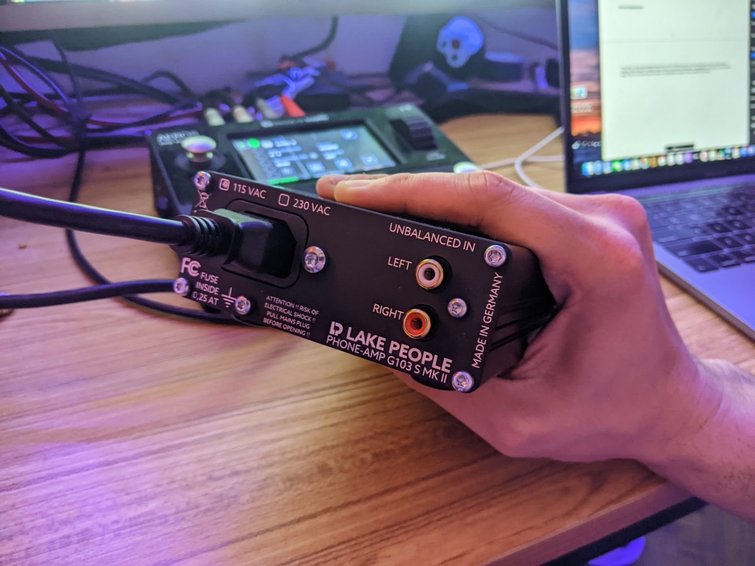 Lake People G103-S MKII Headphone Amplifier Review