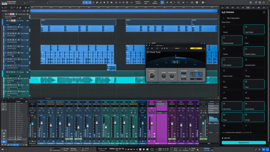 Fender Studio Pro 8.1 Adds Studio Assistant, Moises Integration, and ...