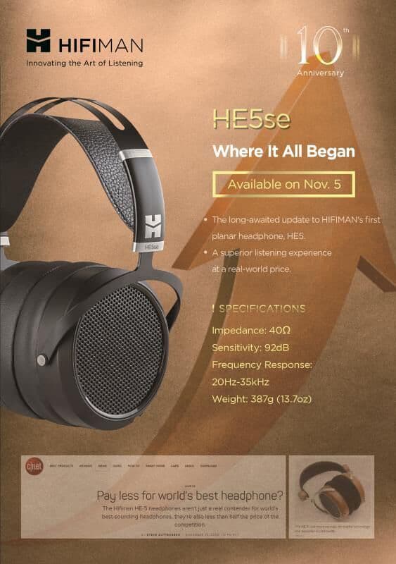 New HifiMan Headphones Announced at Rocky Mountain Audio Fest - Major HiFi